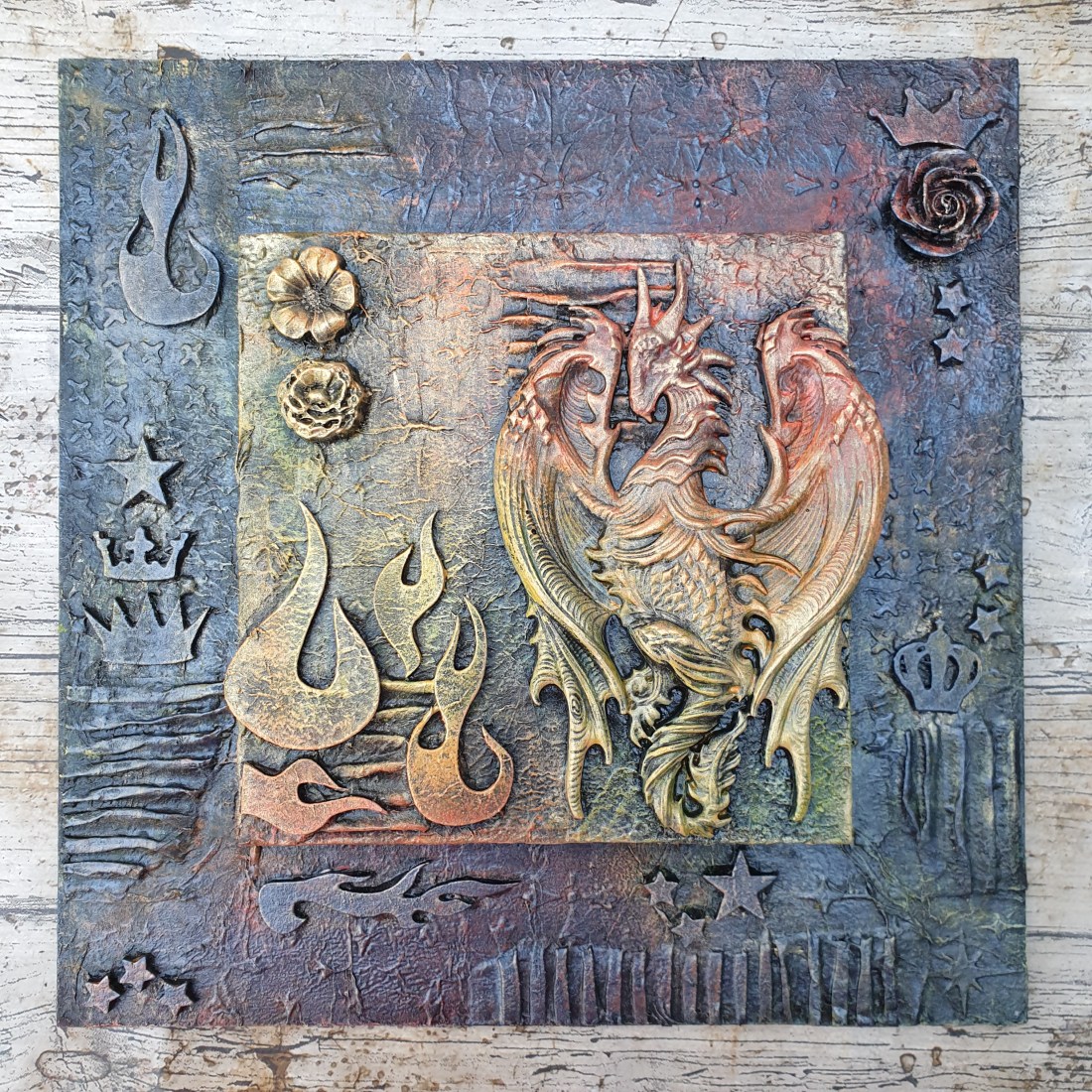 Class Spotlight – Mixed Media Plaques – Portberry Crafts